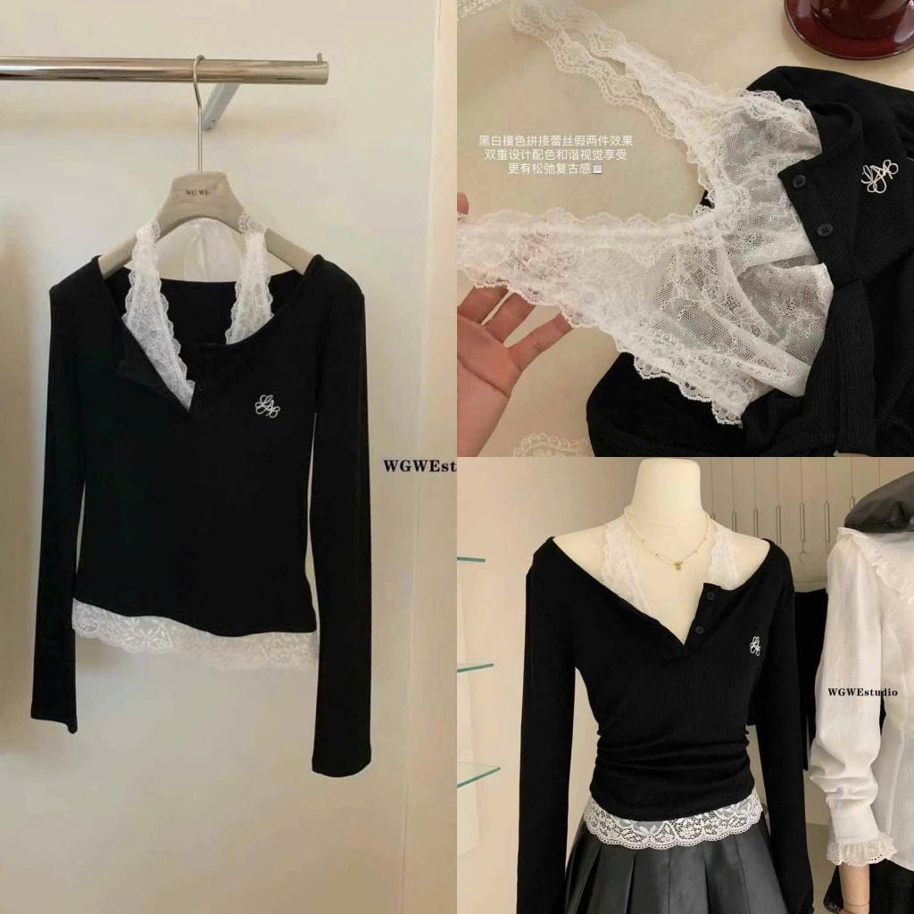 MIDISTORE - Áo yếm ren len WGWE (2750) | Shopee Việt Nam