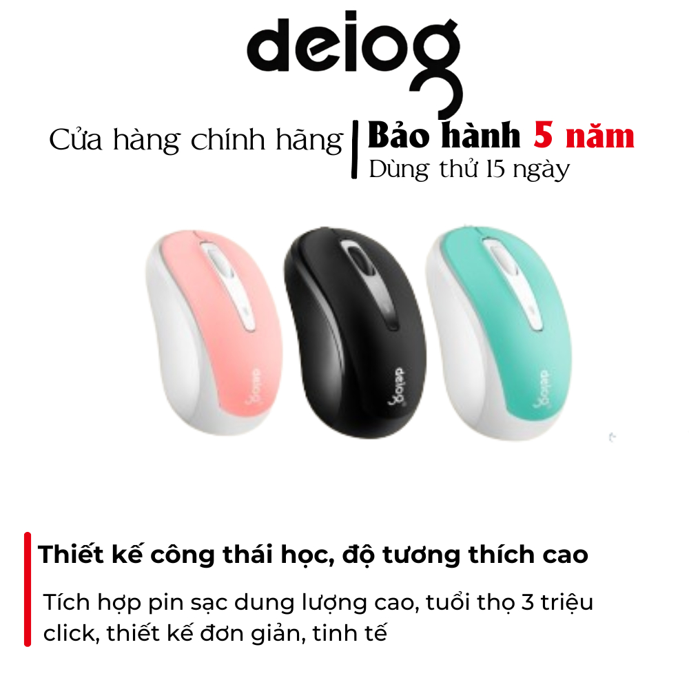 Chuột máy tính laptop có dây Deiog DY F2 Gaming Mouse DPI 1200 có con ...