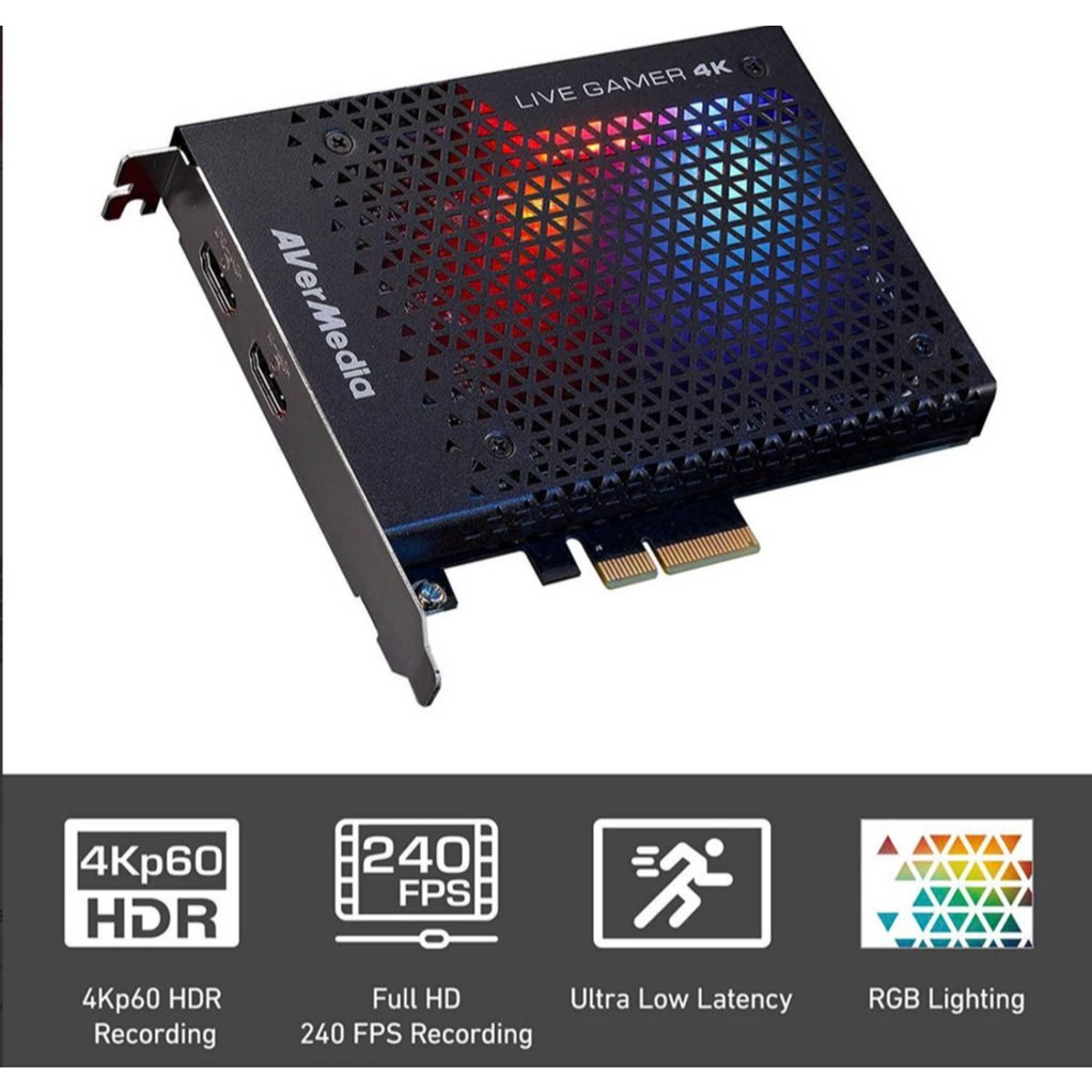 Capture Card AVerMedia Live Gamer 4K GC573 | Shopee Việt Nam