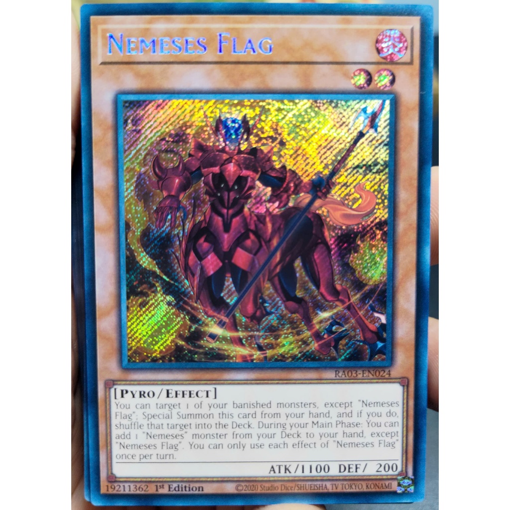 [KW2 Yugioh] [EN-UK] Thẻ bài RA03-EN024 Nemeses Flag | Shopee Việt Nam