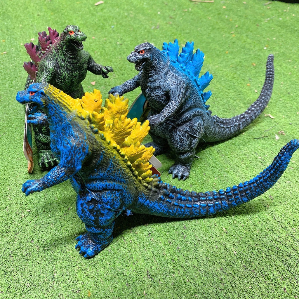 Đồ chơi mô hình khủng long, Godzilla size nhỏ có âm thanh sống động sắc ...