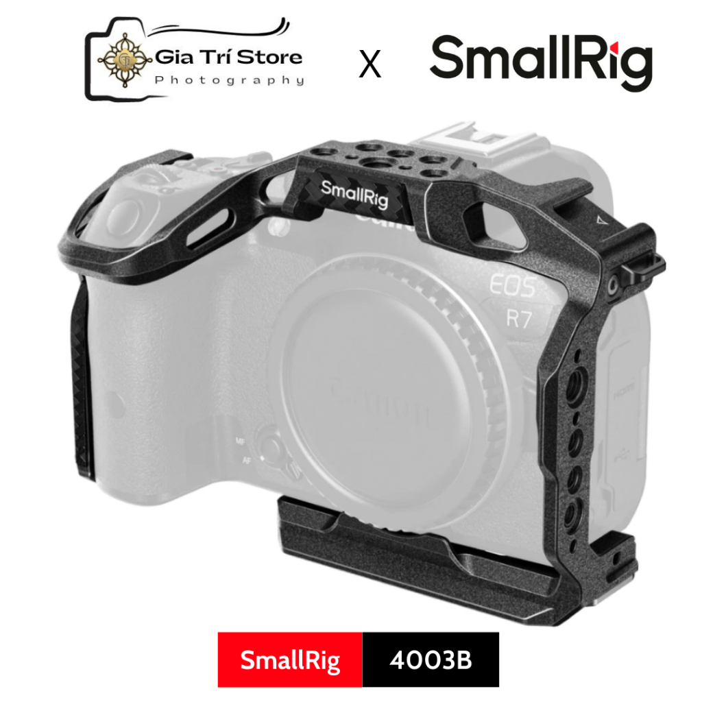 SmallRig 4003B “Black Mamba” - Khung Kim Loại Cho Máy Ảnh Canon EOS R7 ...