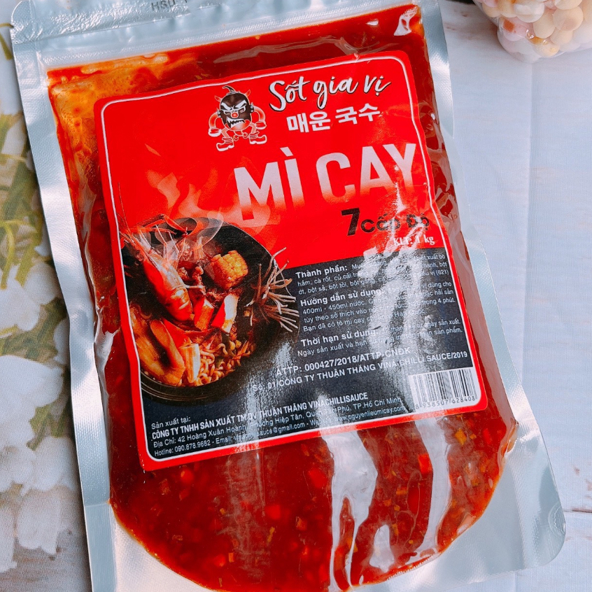 COMBO 5KG SỐT GIA VỊ NẤU MÌ CAY HASEYO GÓI 1KG | Shopee Việt Nam