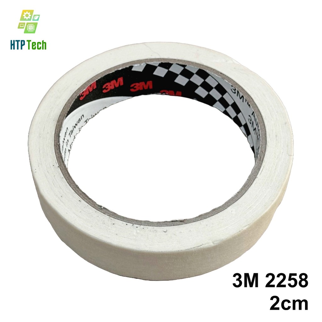 Băng keo giấy 3M khổ 2cm dài 25m Masking Tape 3M 2258 (1 cuộn) | Shopee Việt Nam