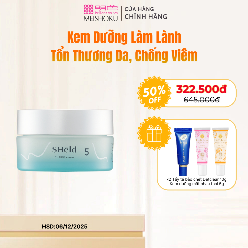 [DATE 06/12/2025] Momotani SHeld Charge Cream - Kem Dưỡng Momotani ...