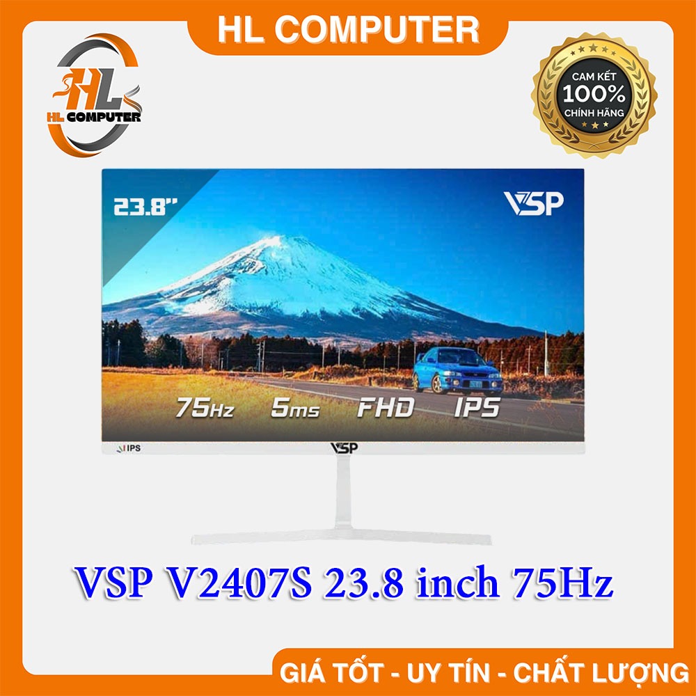 Màn hình VSP V2407S 24inch FHD IPS 75Hz HDMI/VGA Hàng chính hãng | Shopee Việt Nam