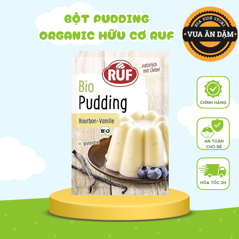Bột Pudding Organic Hữu cơ Ruf (mẫu mới) | Shopee Việt Nam