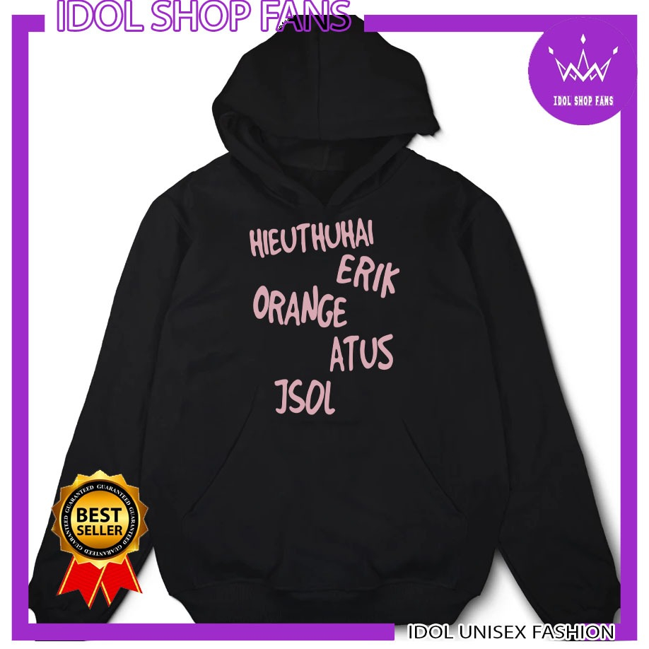 Áo Hoodie NGÁO NGƠ - HIEUTHUHAI , ERIK , ORANGE , ATUS , JSOL ...