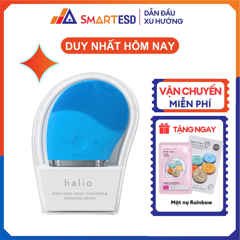 Máy rửa mặt và massage Halio Facial Cleansing & Massaging Device, hàng ...
