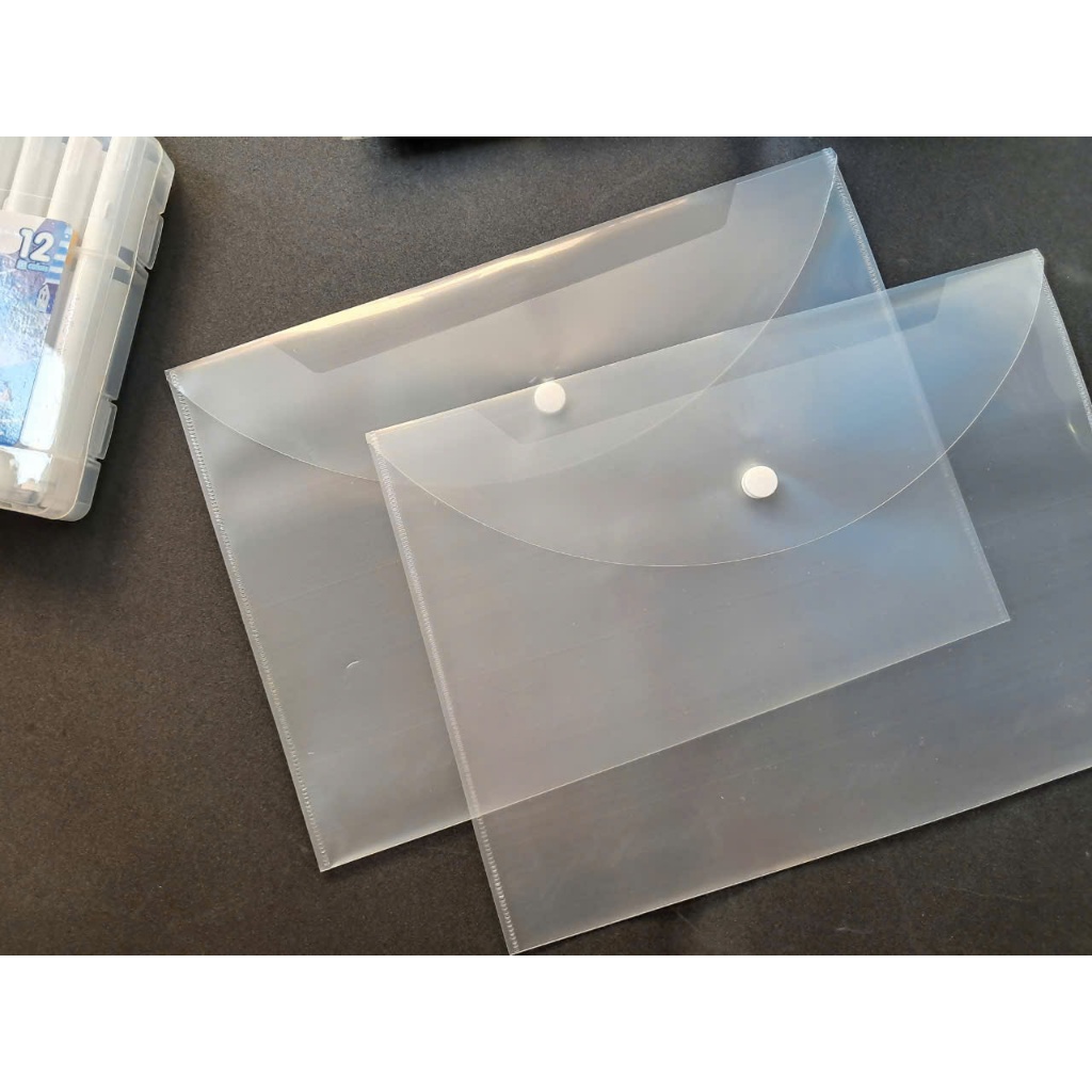 Set 10 hoặc 20 cái túi khuy bấm (túi clear) khổ A5 kt 20x28cm | Shopee ...
