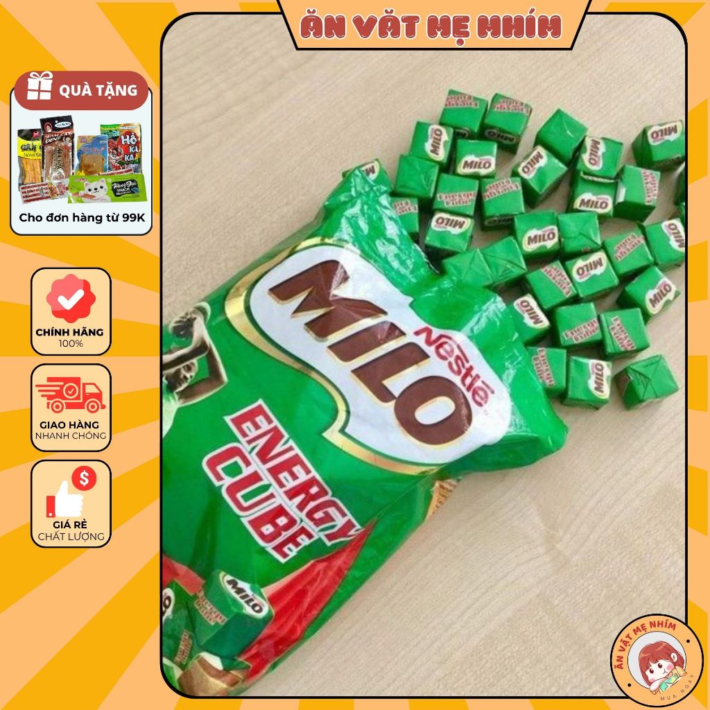 Kẹo Milo Cube 100 viên x 275g | Shopee Việt Nam