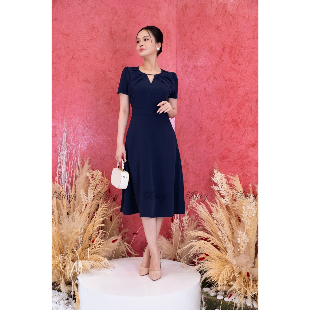 Đầm thiết kế Winie 9280 Váy Lucy dự tiệc thanh lịch | Shopee Việt Nam