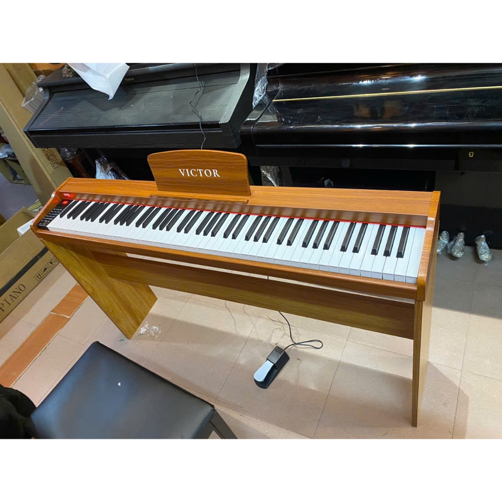 [Âm Thanh] Đàn Piano Điện VicTor VT02 Đủ 88 Phím Đàn Gỗ cao cấp, có ...