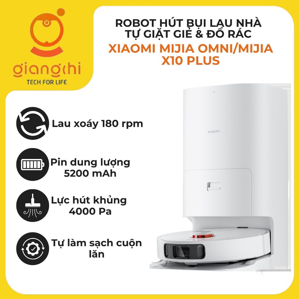 [app mihome]Robot hút bụi lau nhà Xiaomi Mijia Omni/Mijia X10 plus tự ...