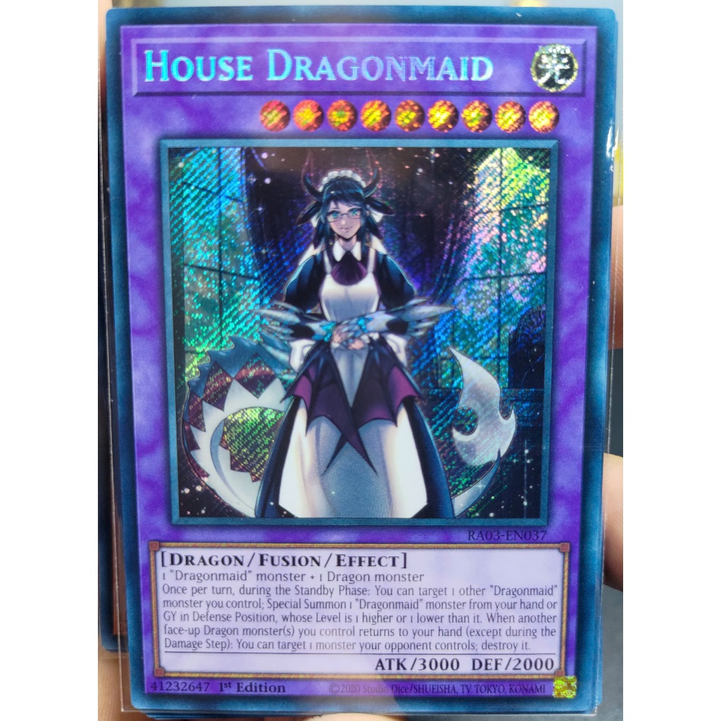 [KW2 Yugioh] [EN-UK] [Waifu] Thẻ bài RA03-EN037 House Dragonmaid | Shopee Việt Nam