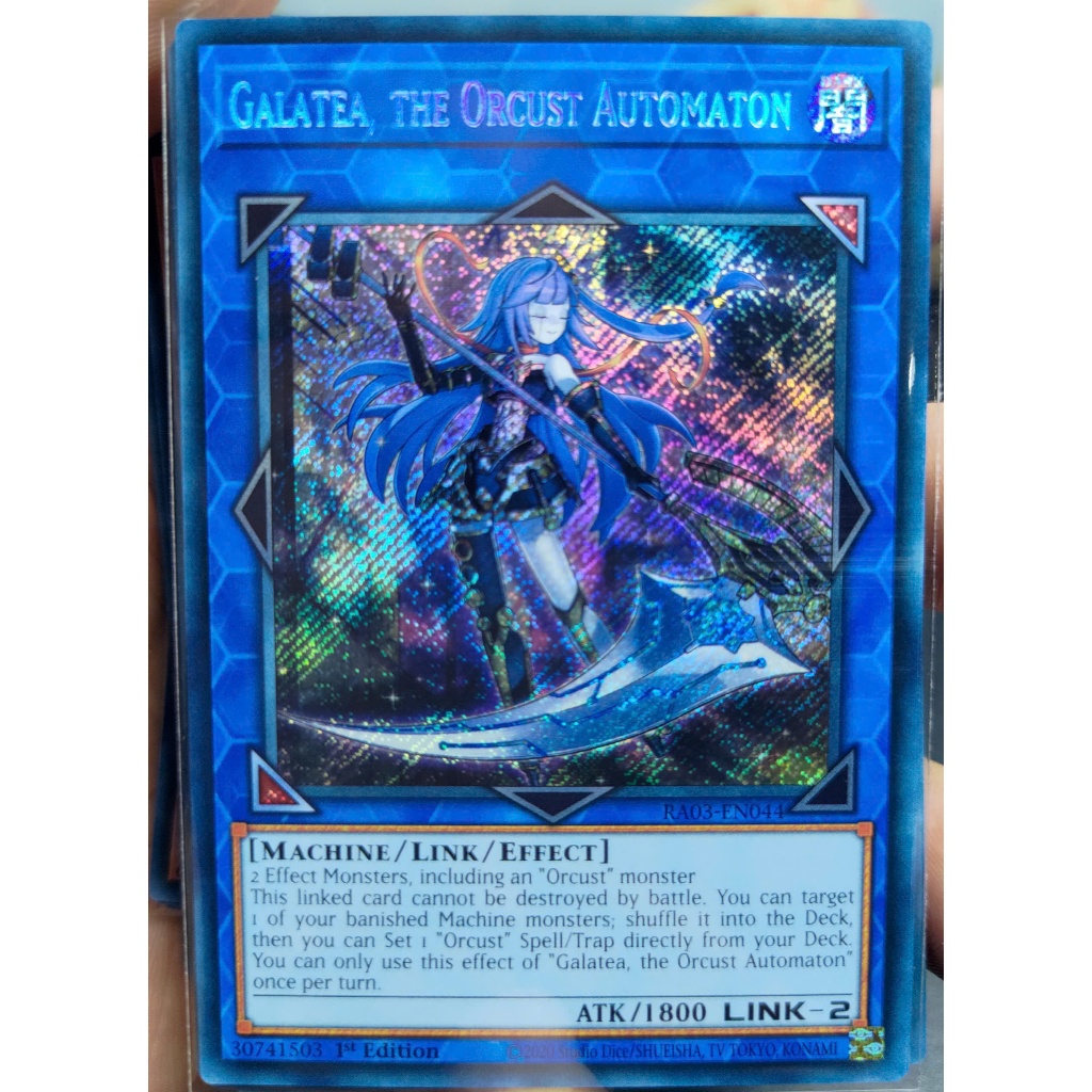 [KW2 Yugioh] [EN-UK] [Waifu] Thẻ bài RA03-EN044 Galatea, the Orcust ...