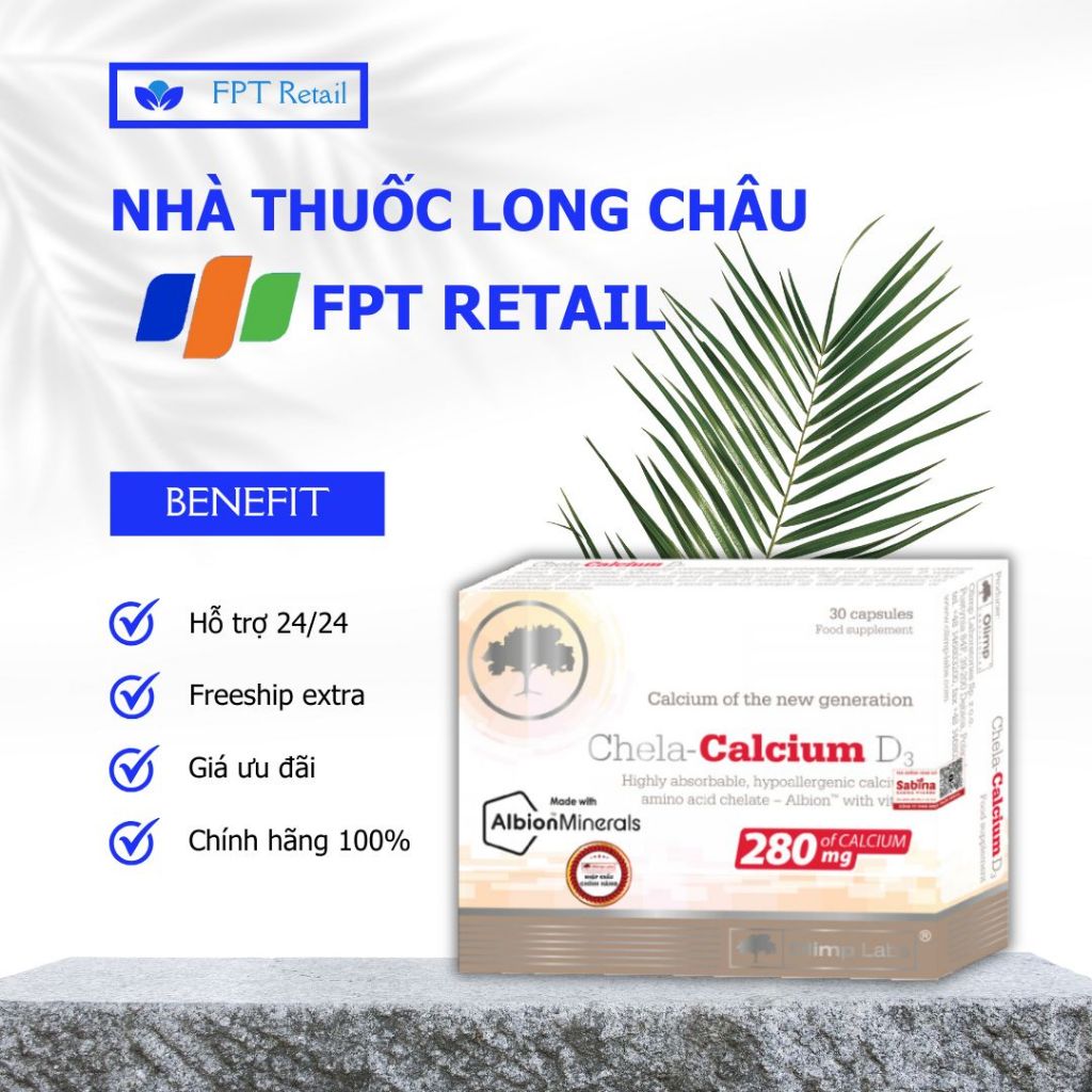Chela calcium D3 - Bổ sung Canxi và D3 cho bà bầu nhập khẩu chính hãng Ba Lan - Nhà thuốc Long ...