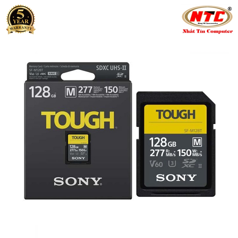 Thẻ nhớ Máy Ảnh SDXC SONY M-SERIES Touch 128GB UHS-II U3 V60 4K đọc ...