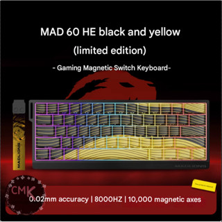 Bàn Phím Cơ Gaming Rapid Trigger - Madlions Mad68 HE - Switch Nam Châm ...