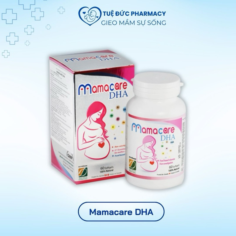 Mamacare DHA [CHÍNH HÃNG] Vitamin tổng hợp cho bà bầu nhập khẩu Canada- Hộp 60 viên | Shopee ...