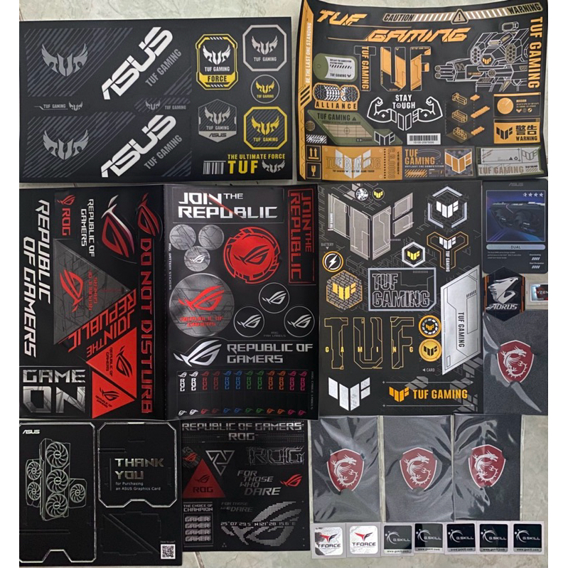 COMBO LOGO STICKER BRAND MÁY TÍNH + PHỤ KIỆN | Shopee Việt Nam