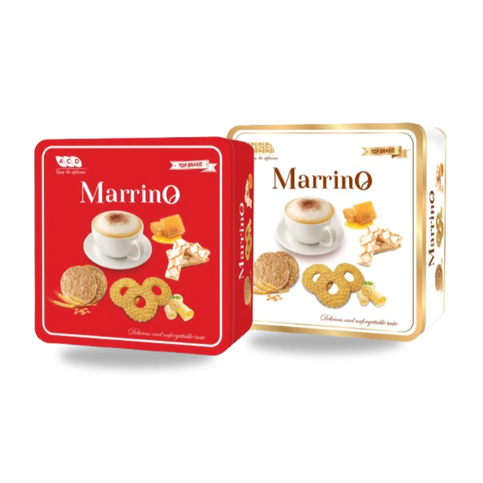 BÁNH QUY HỖN HỢP MARRINO HỘP THIẾC 420G | Shopee Việt Nam