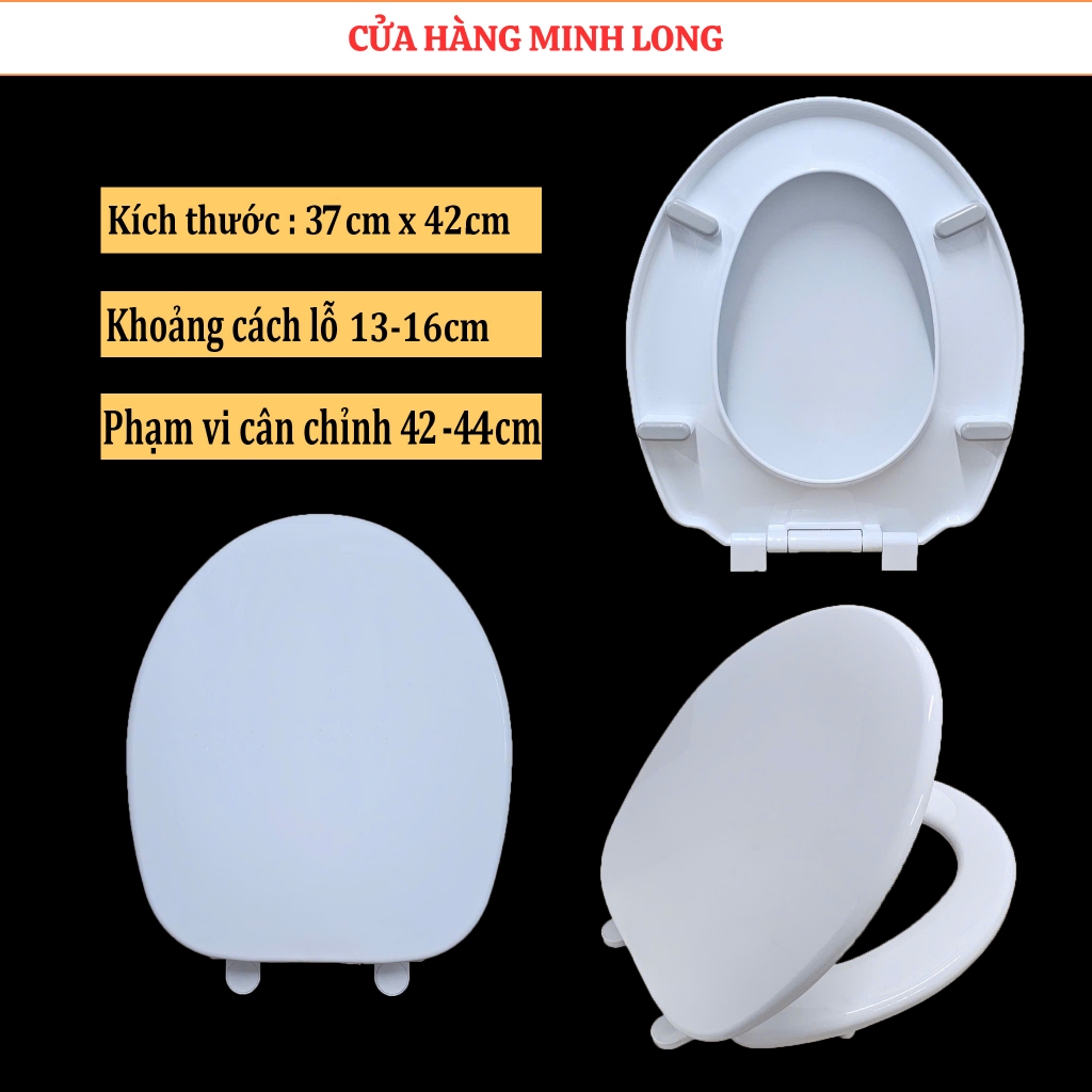 Nắp Bồn Cầu Loại Thường Cho Viglacera Két Rời Có Mã VI88,VI66,VI77,VI44 ...