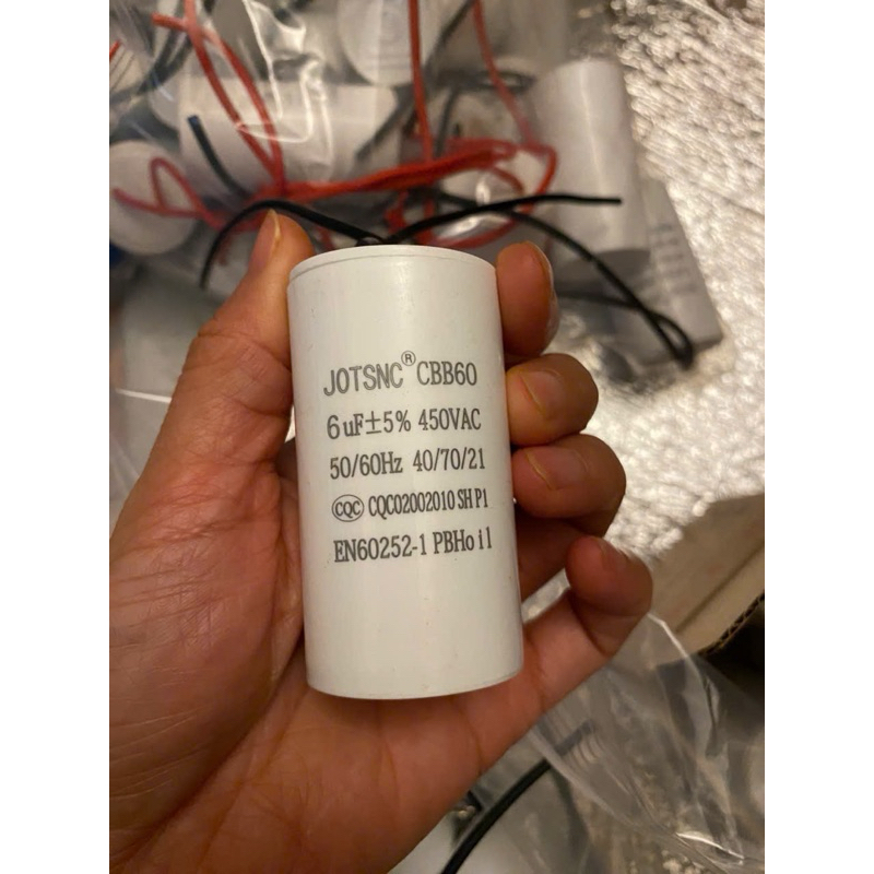 tụ điện CBB60 4uf, 6uf,8uf 10uf 12uf 16uf 25uf 450V | Shopee Việt Nam