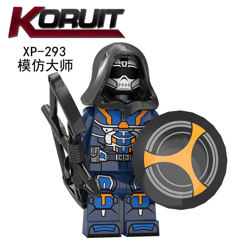 Xếp Hình Marvel Minifigures nhân vật Siêu Anh Hùng Black Widow Captain ...