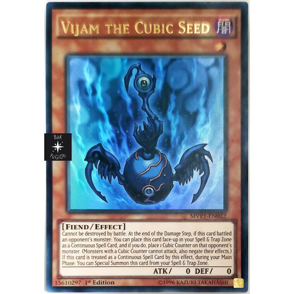 [BaK Yu-Gi-Oh!] [Thẻ Bài Chính Hãng] Vijam the Cubic Seed |EN| Ultra ...