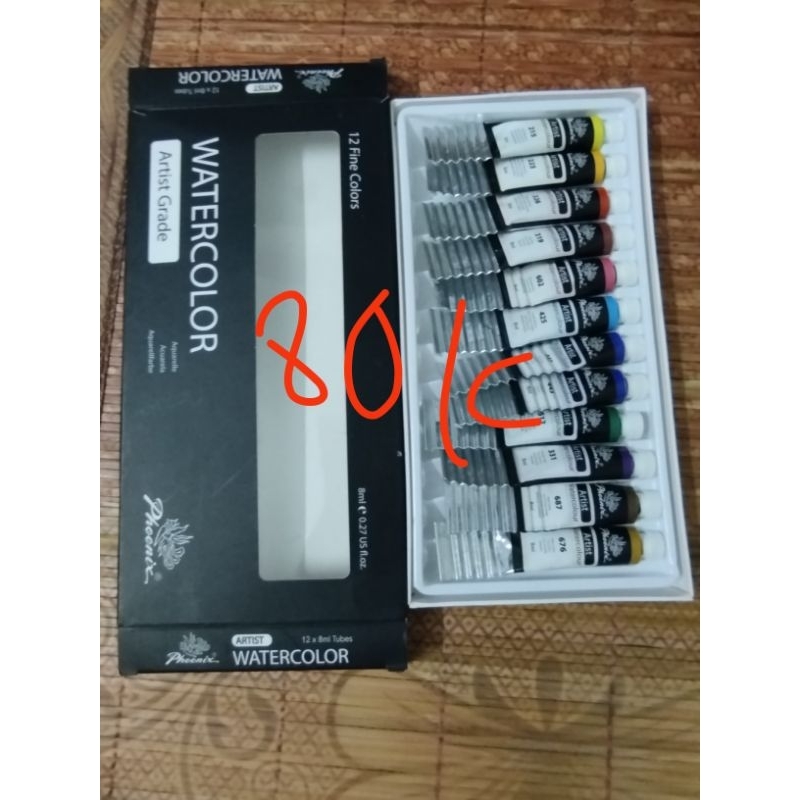 lẻ tuýp màu nước Phoenix, Marie's master ,Holbein hạng họa sỹ | Shopee ...