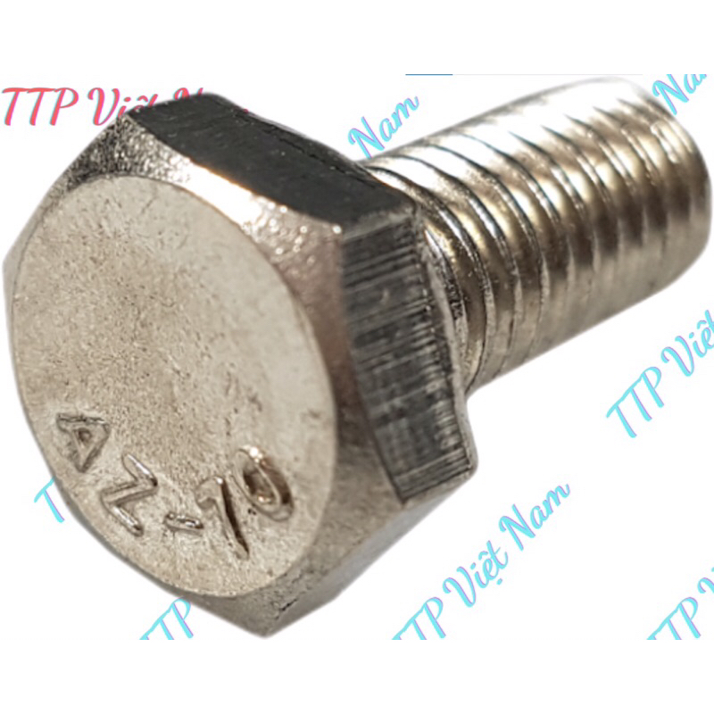 10cái Bulong,Ốc lục giác INOX304 M3,M4,M5,M6,M8 | Shopee Việt Nam