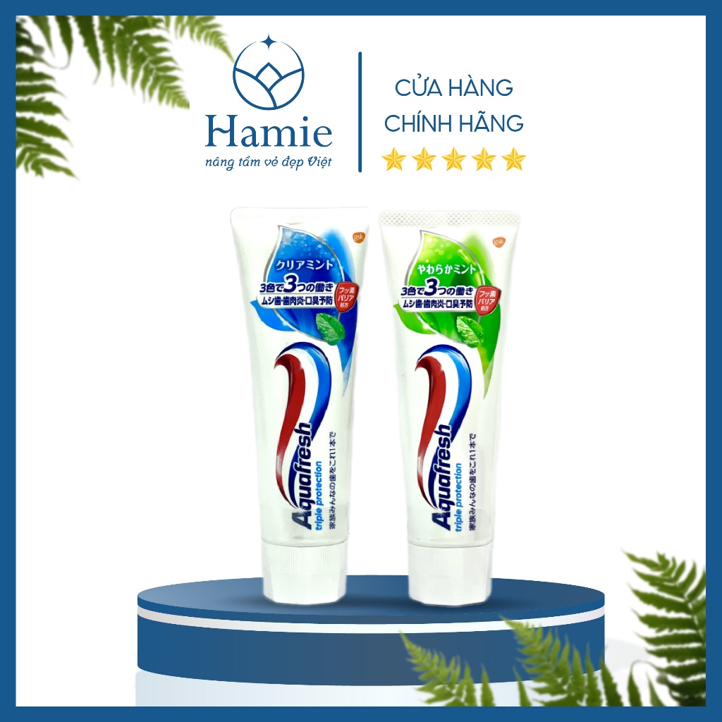 Kem Đánh Răng Aquafresh Triple Protection 140gr Nhật Bản | Shopee Việt Nam