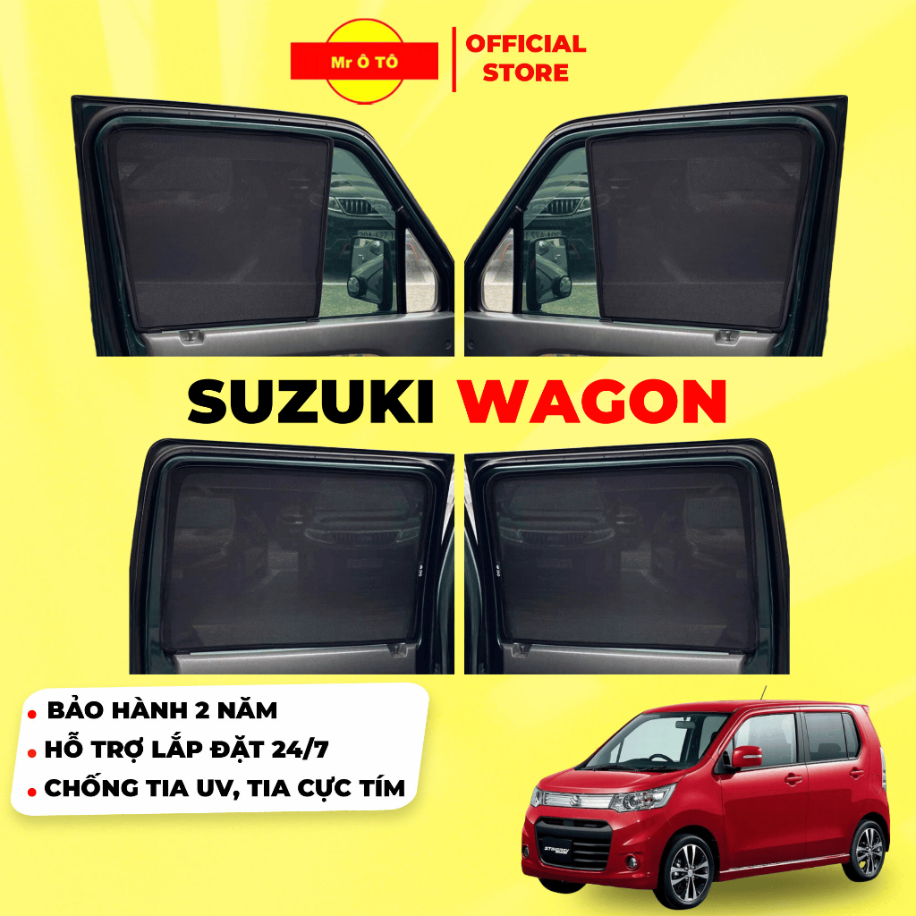 Rèm Che Nắng Xe SUZUKI WAGON Loại 1 MR Ô.TÔ Chống Tia UV, Tia Cực Tím ...