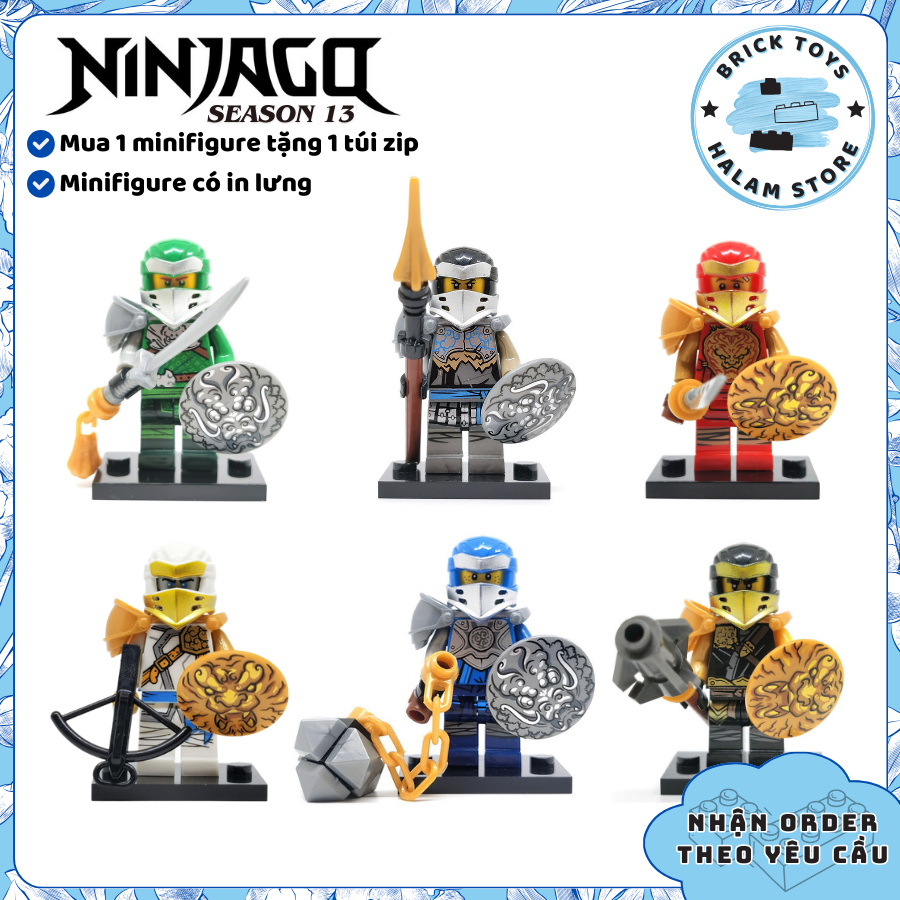 [Có sẵn] Đồ chơi lắp ráp minifigures Ninjago season 13 Master of the ...