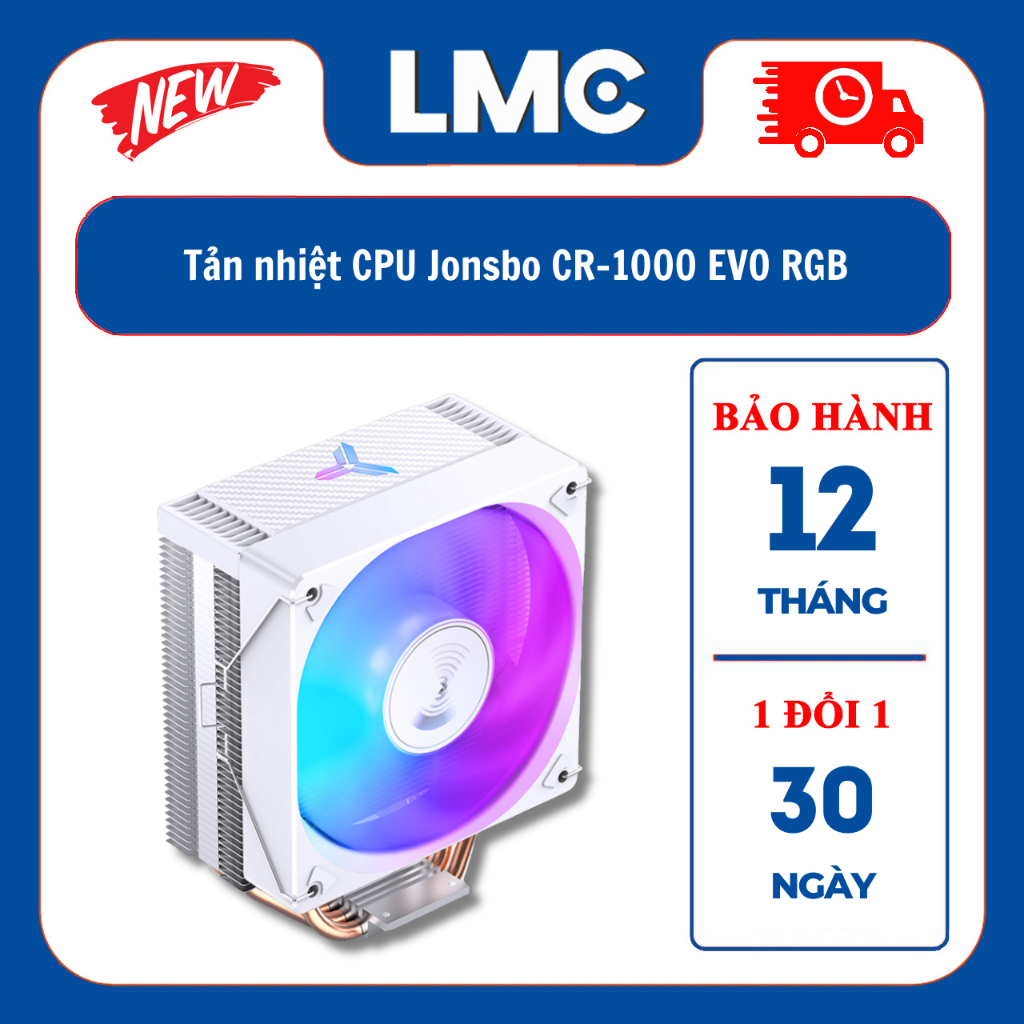 Tản nhiệt CPU Jonsbo CR-1000 EVO RGB White / Black | Shopee Việt Nam