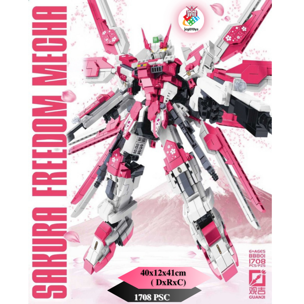 Lego Robot Sakura Freedom 1700+psc - Bộ Sưu Tập Mô Hình Lắp Ráp Robot ...