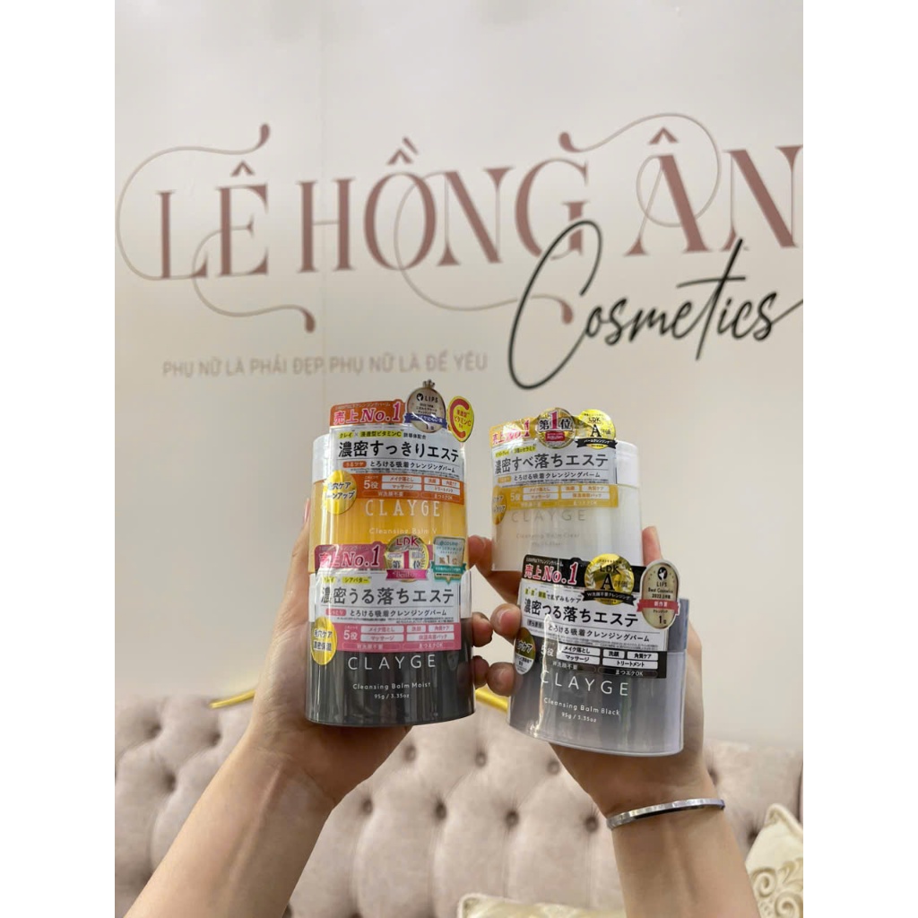 Sáp tẩy trang sạch sâu nội địa Nhật Bản CLAYGE Cleansing Balm - V (95g) | Shopee Việt Nam