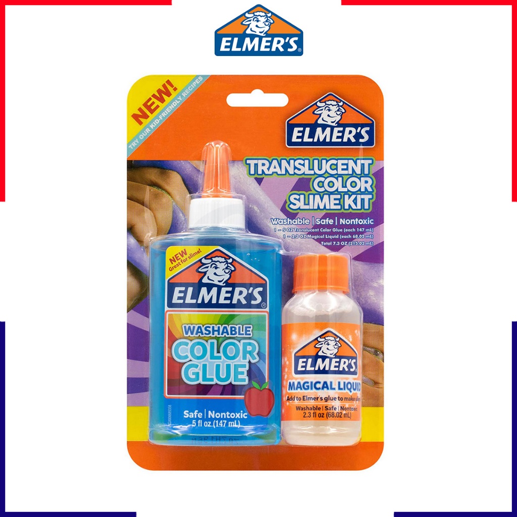 Bộ sản phẩm mini làm slime Elmer’s Washable Color Glue Slime Kit ...