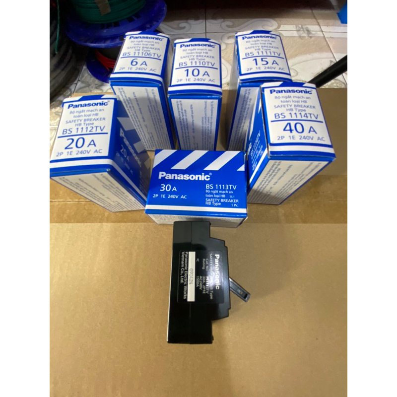 CB cóc HB Panasonic ampe 6A 10A 15A 20A 30A 40A Chính hãng | Shopee ...