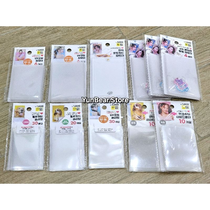 [MỚI 2025][Đọc kĩ mô tả] SLEEVE BỌC PHOTOCARD, POSTCARD, STRIP - DAISO HÀN QUỐC | Shopee Việt Nam