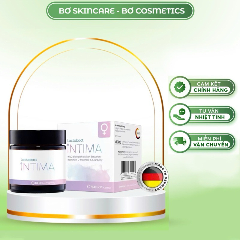 LACTOBACT INTIMA - MEN VI SINH PHỤ NỮ TỪ ĐỨC - GIẢM TÁI PHÁT V.I.Ê.M ...