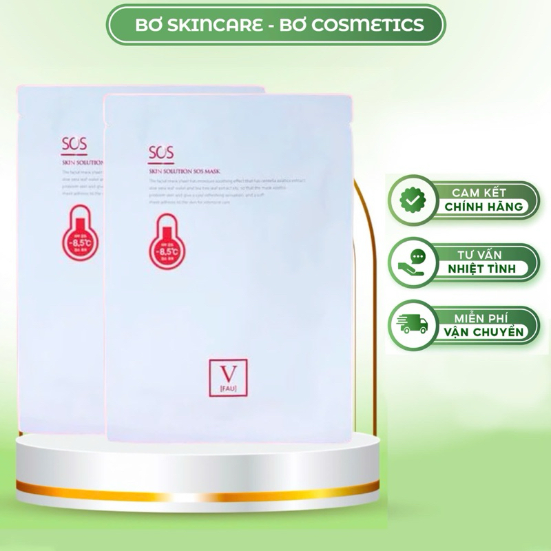 Mặt nạ giảm đỏ dịu da phục hồi cấp tốc FAU SOS Mask | Shopee Việt Nam