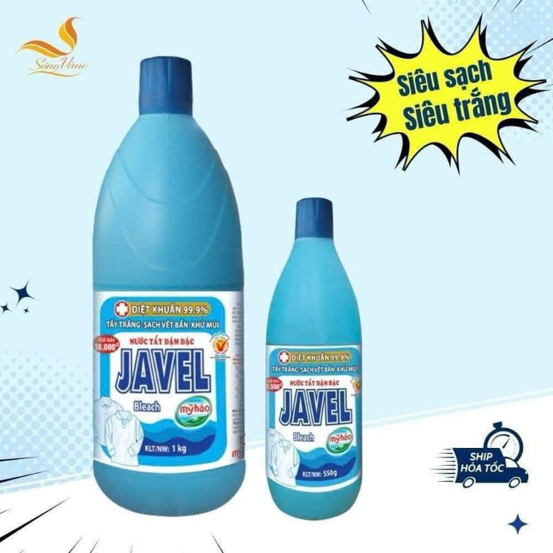 Tẩy javen 2kg/500ml loại bỏ vết bẩn cứng đầu nhất | Shopee Việt Nam