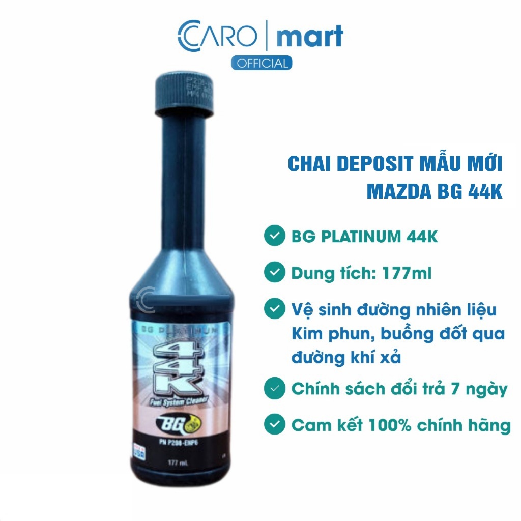 [Chính hãng] Dung dịch vệ sinh kim phun và buồng đốt BG208 44K mẫu mới ...