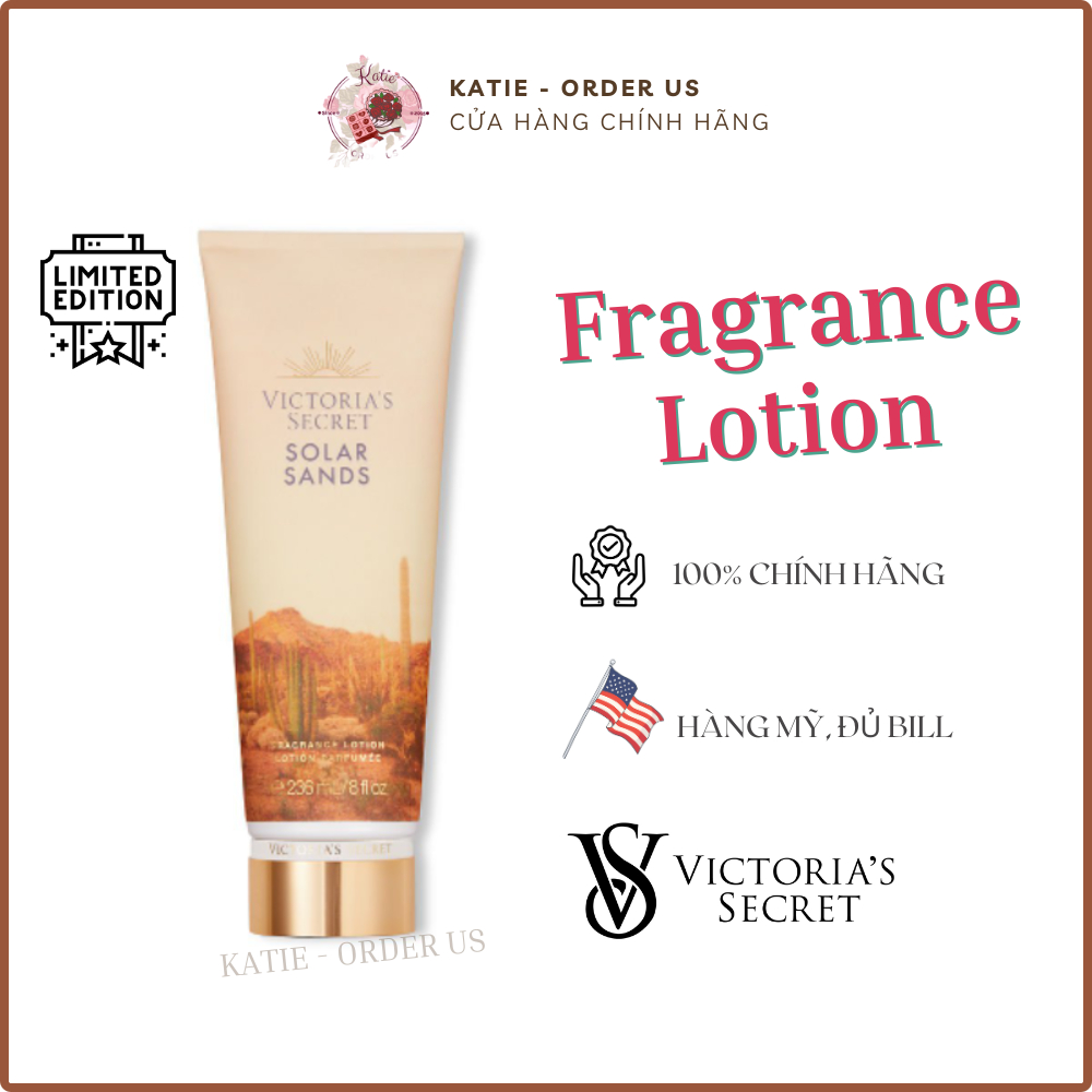 [Chính hãng] Lotion sữa dưỡng thể Victoria's Secret - Solar Sands 236ml ...