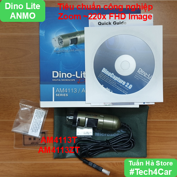 Kính hiển vi soi sửa mạch điện tử sửa điện thoại Dino Lite, AM4113ZT ...