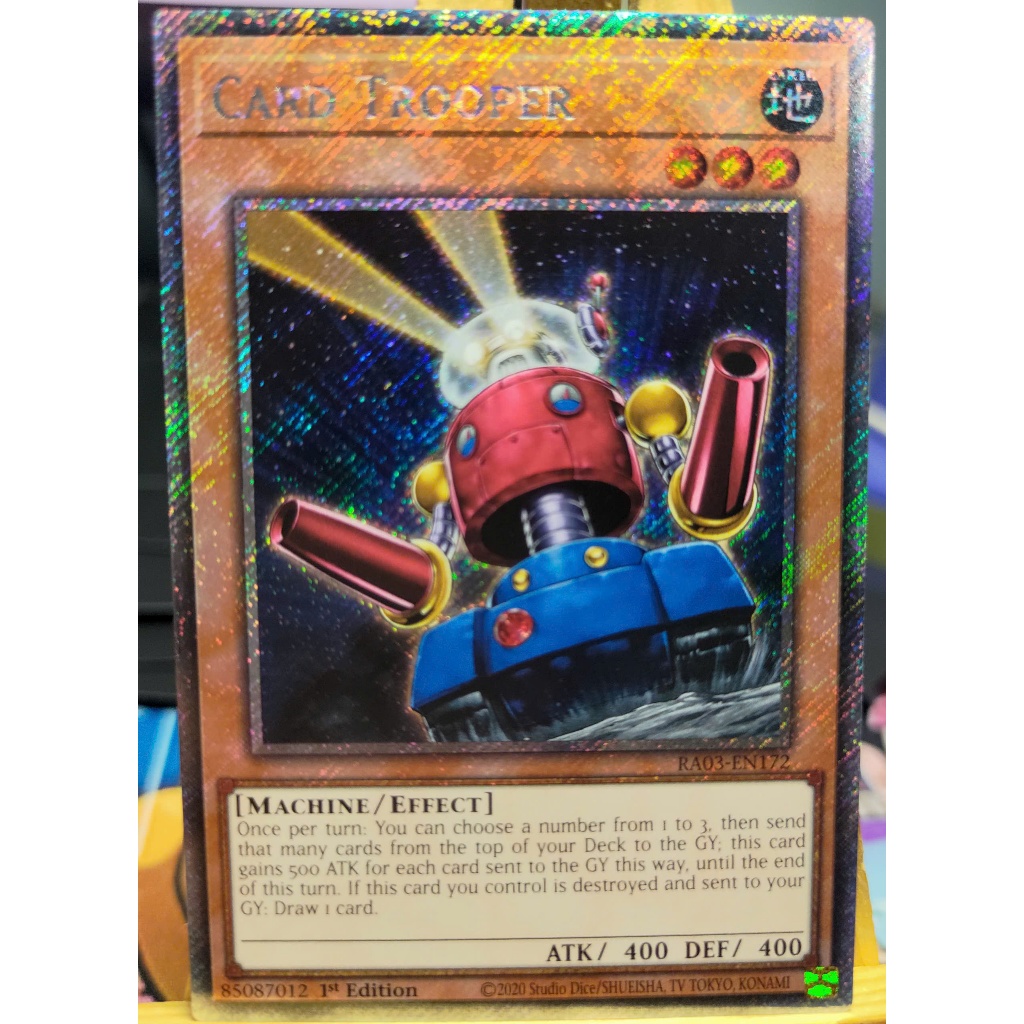 [KW2 Yugioh] [EN-UK] Thẻ bài Card Trooper - RA03-EN172 - Platinum ...