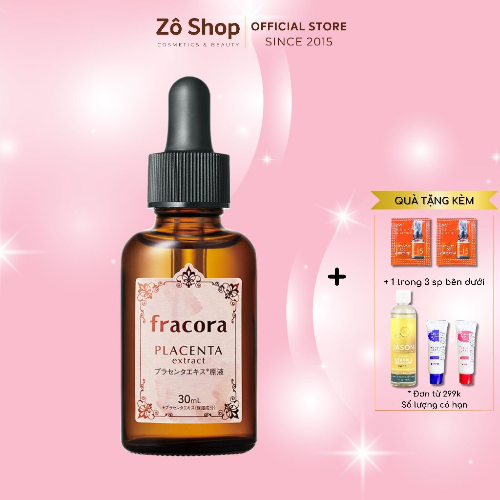Serum Fracora Placenta Dưỡng Trắng, Căng Bóng, Phục Hồi Da 30ml ...