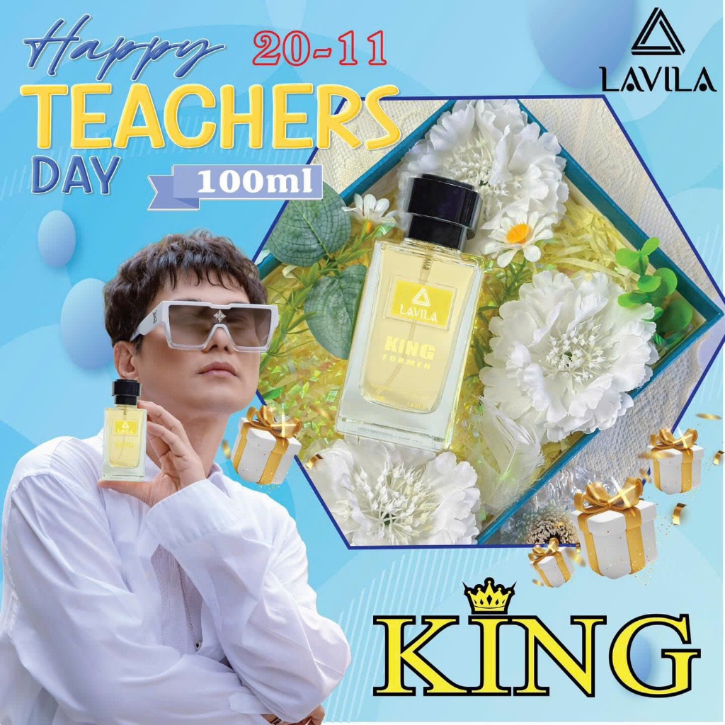 Nước hoa nam KING Lavila 100ml Chính hãng - Mùi Hương Nam Tính Sang ...